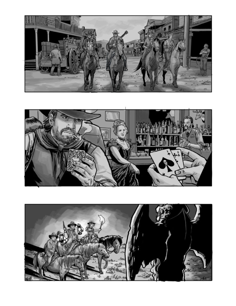 Storyboard Gallery - The Vast Lonesome